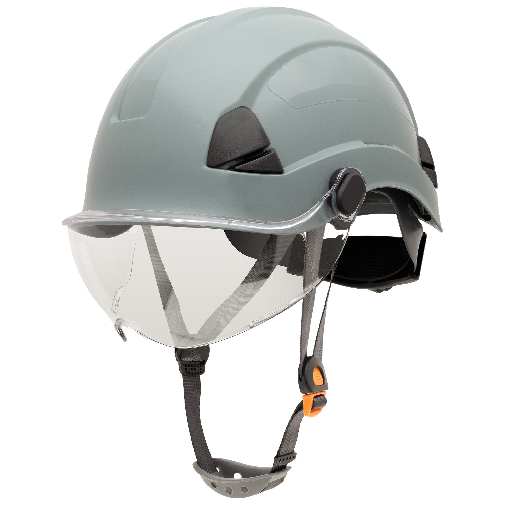Honeywell Fibre Metal Safety Helmet (Ratchet Suspension) Look up. Look ...