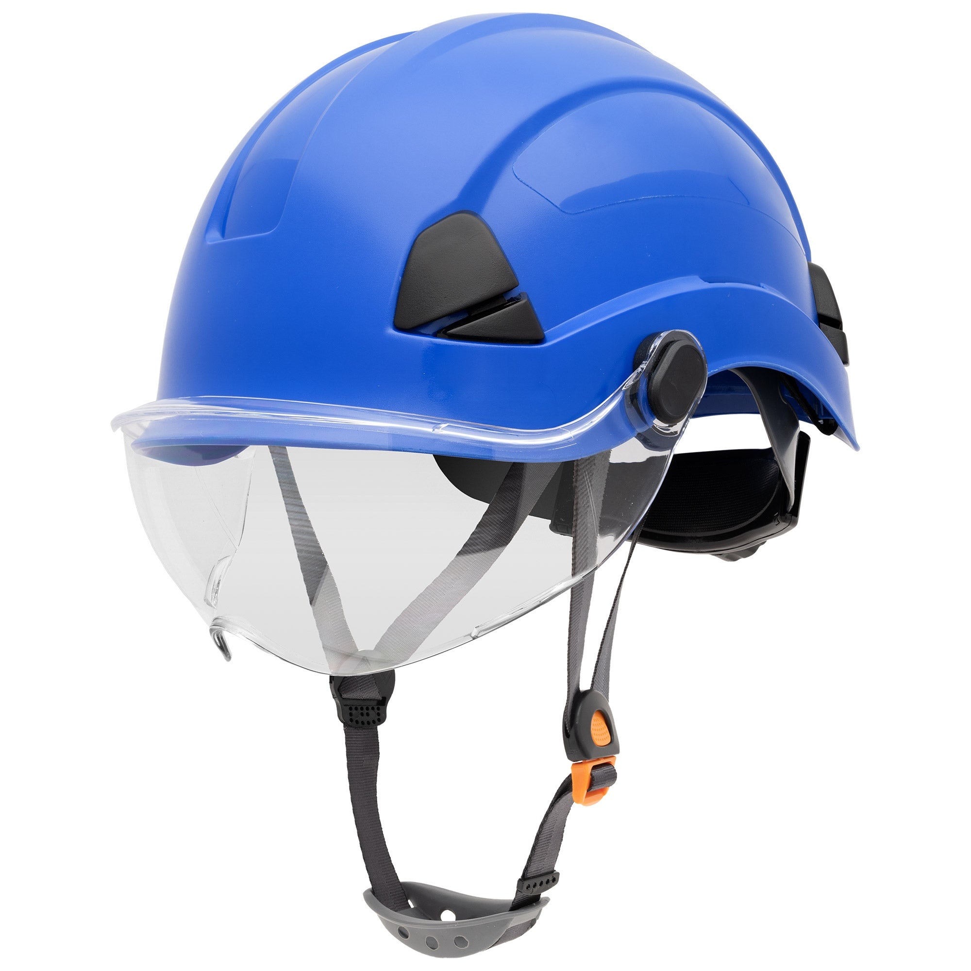 Honeywell Fibre Metal Safety Helmet (Ratchet Suspension) Look up. Look ...