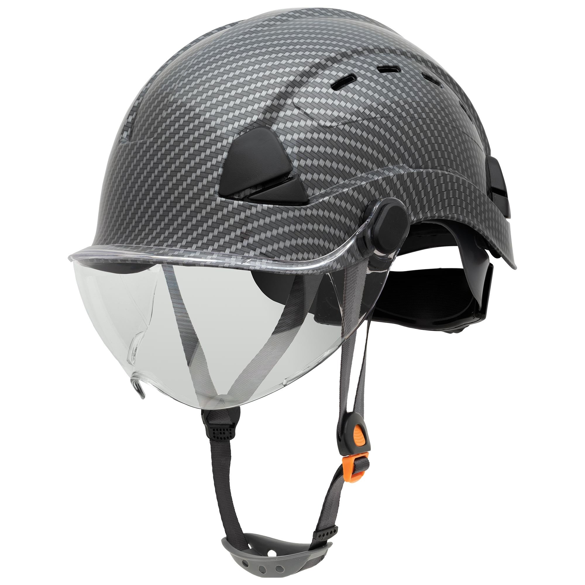 Honeywell Fibre Metal Safety Helmet (Ratchet Suspension) Look up. Look ...