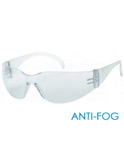 INOX F-I 1715 Series Basic Wrap Around Safety Glasses, Dozen (12 pairs ...
