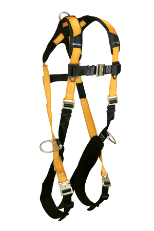 Falltech Journeyman Flex 7023qc, Steel, Full Body Harness, 3 D-Rings ...